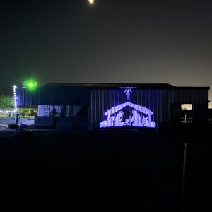 Nativity Scene Projector for Christmas Outdoor Lighting by Beffy Arts ...