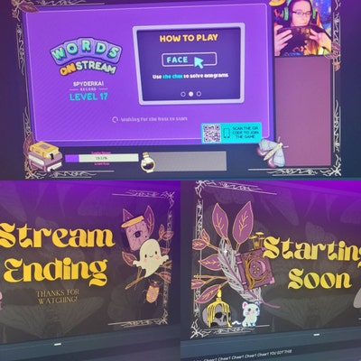 ANIMATED Phasmophobia Stream Overlay & Twitch Alerts Pack Scenes ...