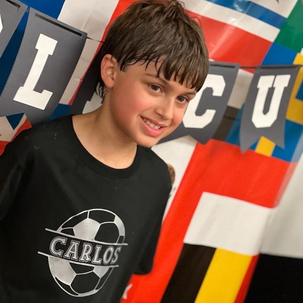 Soccer Ball Split Monogram Svg, Dxf, Eps, Ai, Cdr Vector Files for ...