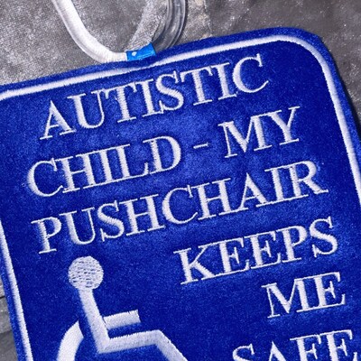 Treat as Wheelchair Sign Disabled Buggy Tag Wheelchair Pram - Etsy