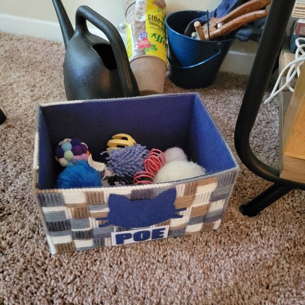 Personalized Postcard Storage Box - Etsy