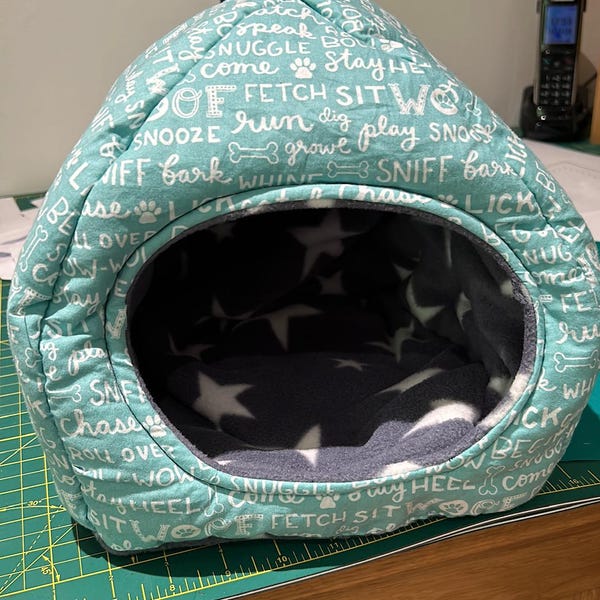 Make Your Own Guinea Pig Hidey Huts: Digital Sewing Pattern and ...