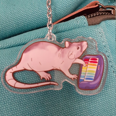 Rat Meme Acrylic Charm Keychains Series 1 - Etsy