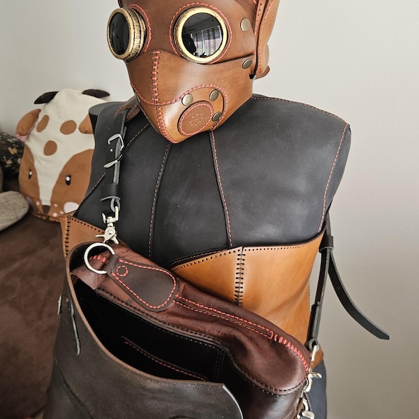 Dust Angel Leather Mask PDF Pattern With 3D Printed Molds, STL Files ...