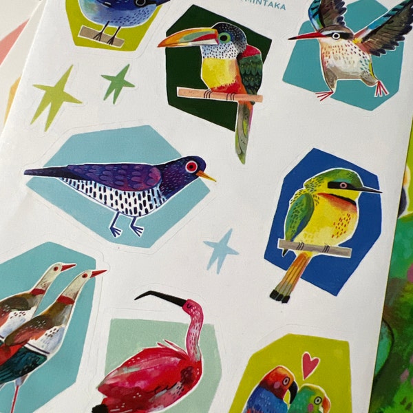 Birbfest 2023 A5 Bird Prints | Illustrated Gifts for Birdwatchers ...