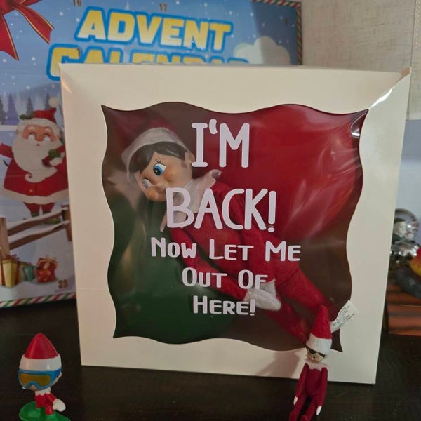 The ORIGINAL Elf Transport Jar, Elf Carry, Fake Snowballs, North Pole ...