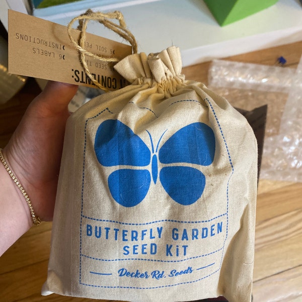 Butterfly Garden Seed Kit, Butterfly Garden, Seed Kit, Gift for ...