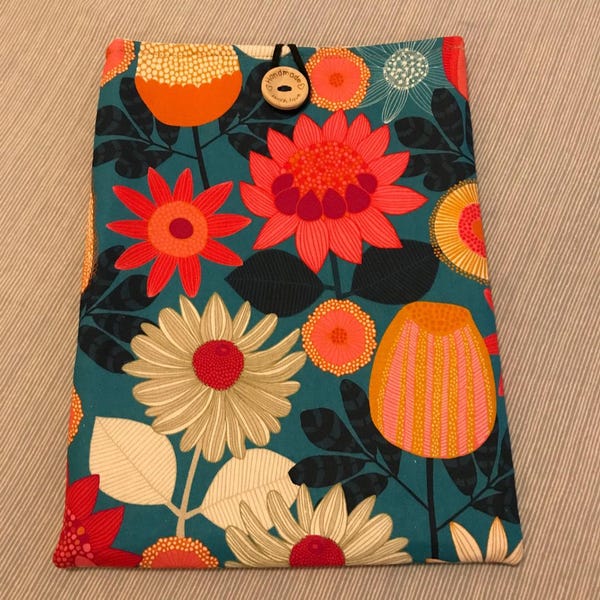 Patchwork Small Drawstring Bag / Linen Bag Small / Project Bag / Travel ...