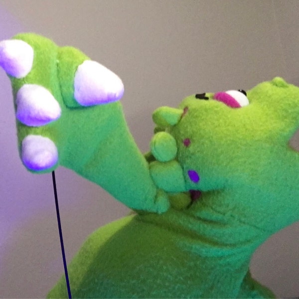 Professional Puppet Arm Rods - Black, Green or Blue Arm Rods (pair ...