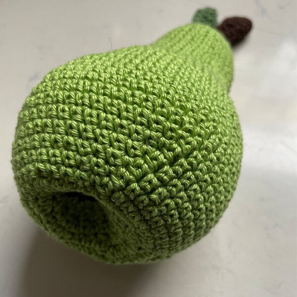 PEAR Crochet Pattern PDF - Amigurumi Pear Crochet Pattern for Beginners ...