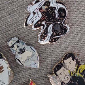 Gold Ocean of Sky Floating Islands Hard Enamel Mini Pin Set - Etsy