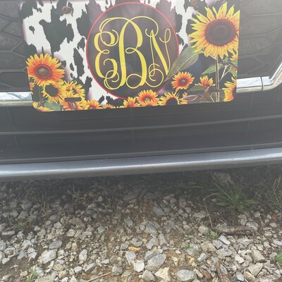 SPOOKY AF Blood Spatter Halloween Horror Personalized License Plate ...