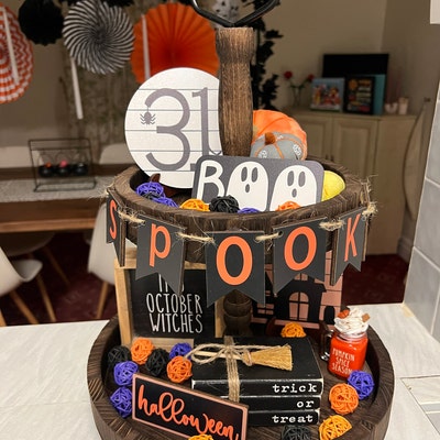 Bee Themed Mini Books Bee Tiered Tray Wood Book Stack Honey - Etsy