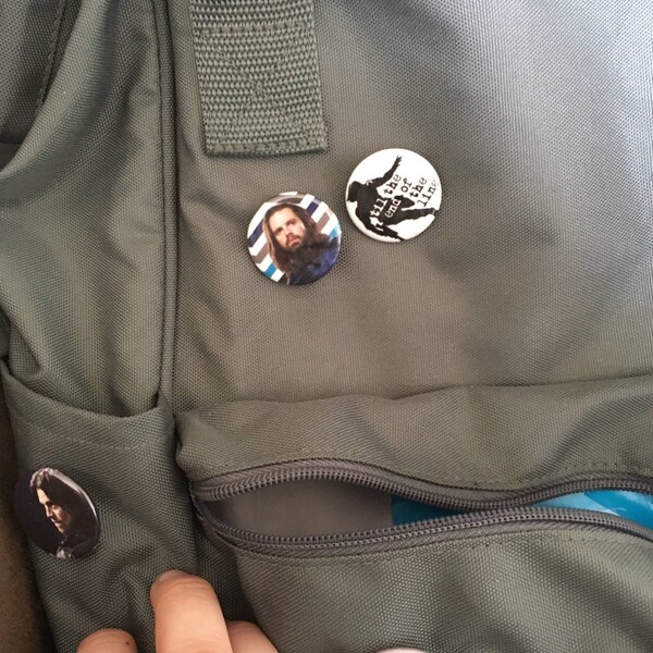 Bucky Barnes / Winter Soldier Marvel Captain America Pinback Buttons - Etsy