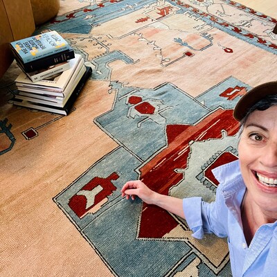 Vintage Turkish Area Rug, Handmade Wool Kilim Runner, Bohemian Tribal ...