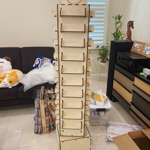 Wooden Sticker Display-small Small Product Display Countertop Display ...