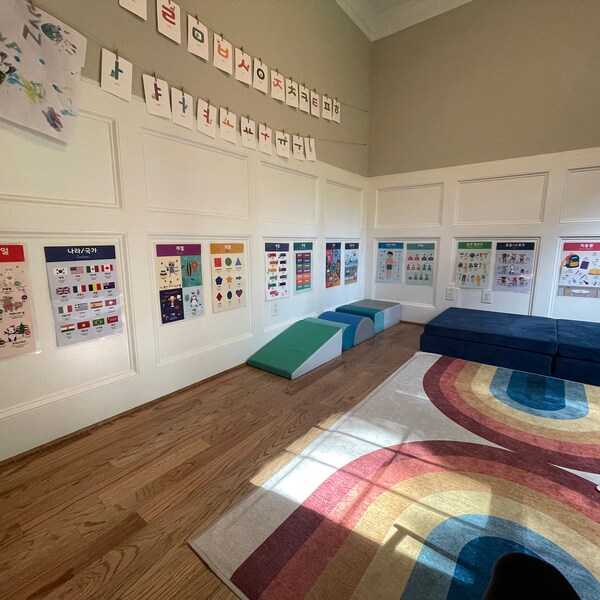 Printable Korean Dot Markers Activity Book | 8.5x11" Korean-english ...