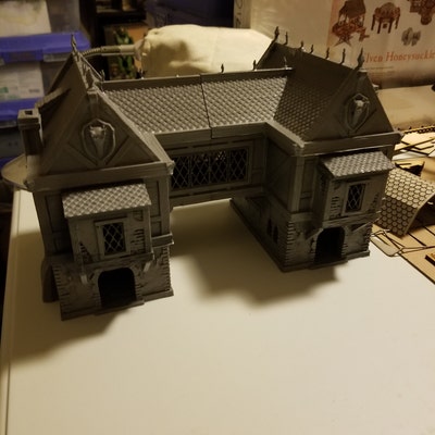 Guild Hall Table Top Terrain Building Guild House Tavern D&D Table Top ...