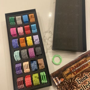 DND Miniatures Condition Rings With Box 96 Markers to Track 24 ...
