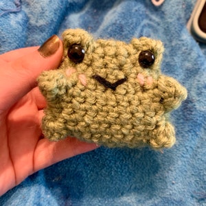 Ted the Thick Toad, Free NO-SEW Crochet Amigurumi PDF Pattern, Small ...