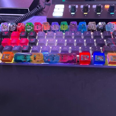 Volcano Eruption Artisan Keycap, Volcano Keycap, Gate Keycap, Custom ...