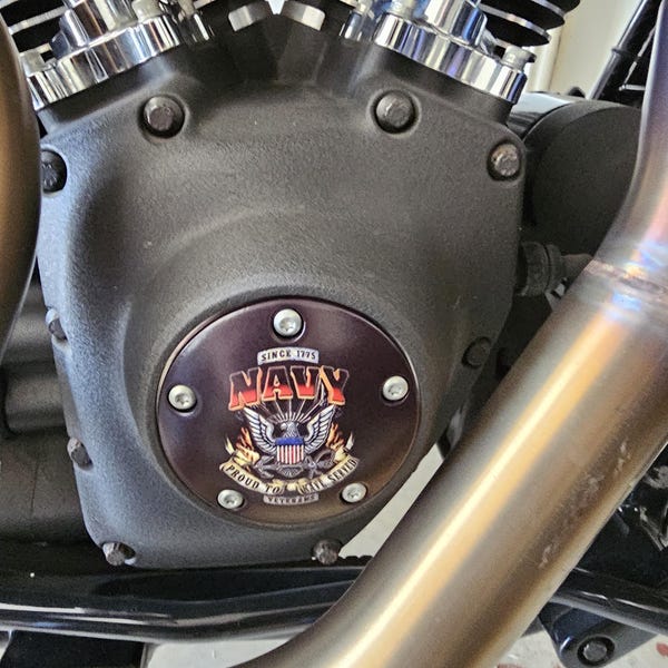 Victory Motorcycles Custom Derby Cover Middle Finger Reaper - Etsy