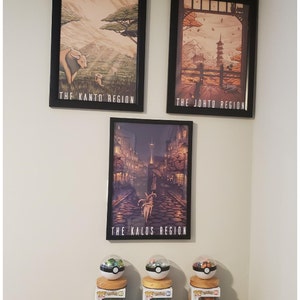 The Kalos Region Pokemon Anime Video Game Sylveon Paris Inspired Travel ...