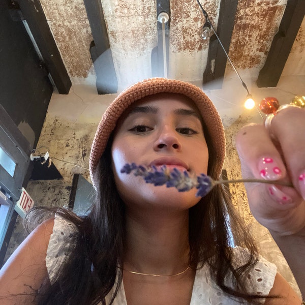 Single Stripe Bucket Hat, Summer and Spring Hat, Festive Cotton ...