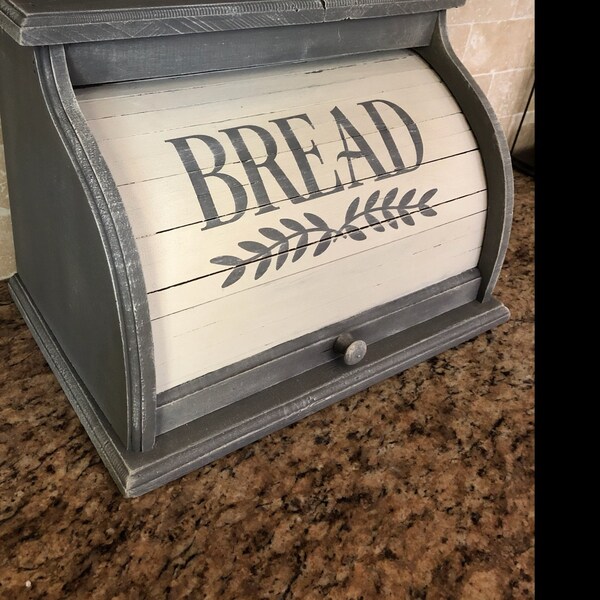 Bread Box Decal, Bread Box Storage Label, Farmhouse Style Pantry Decor ...