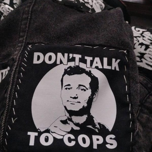 Punk Patch DIY Psychobilly Metal Crust Doom Hardcore Punk Canvas Sew-on ...