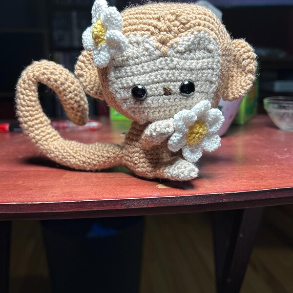 Daisy Charm Crochet Pattern, Crochet Daisy Rear View Mirror Car Charm ...