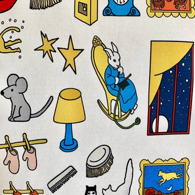Goodnight Moon Fabric - Etsy