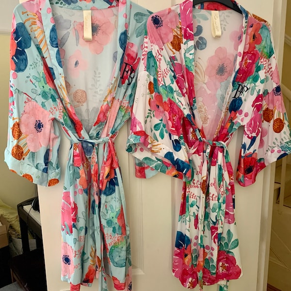 Embroidered Bridesmaid Robes, Will You Be My Bridesmaid Robe, Plus Size ...