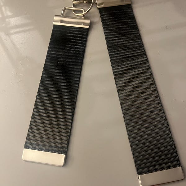 Wide Pin Holder Keychain / Black Keychain Pin Keeper / 1.5 Width / Wide ...