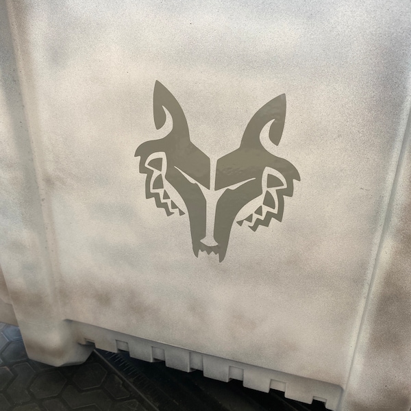 Wolf Pack Vinyl Decal Sticker Clone Trooper Commander Wolffe 104th ...
