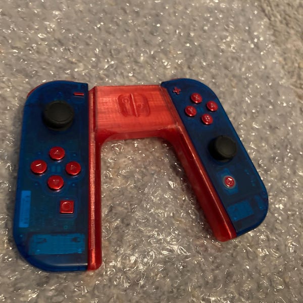 Clear With Clear Buttons Custom Joycons - Etsy