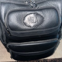 Fish Leather Patch Velcro Option 2.25 X 2.25 Circle Fishing Hiking ...