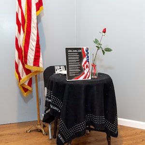 Fallen Soldier Memorial Sign White Background Digital Download Memorial ...
