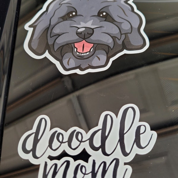 Goldendoodle Decal , Goldendoodle Sticker , Golden Doodle , Doodle Mom ...