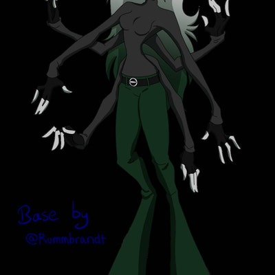 Helluva Boss and Hazbin Hotel Hellhound Demon Base Pack for Adoptable ...