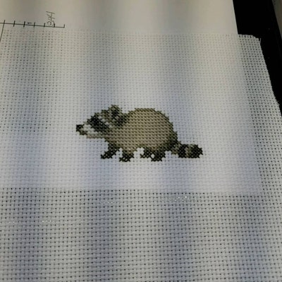 Raccoon Cross Stitch Pattern PDF Bundle Set of 4 Raccoon Patterns ...
