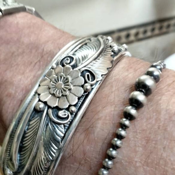 Turza Wells and Andrew Shows Enamel & Inlay Gemstone on Sterling Silver ...