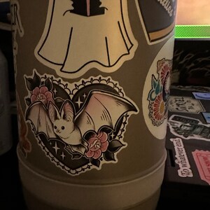 Little Bat Vinyl Sticker - Etsy