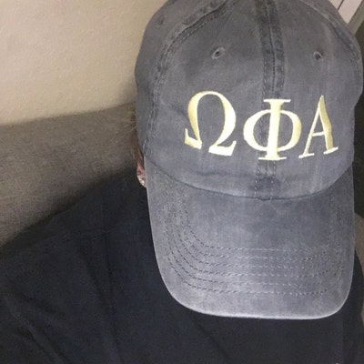 Alpha Phi Omega Baseball Cap Custom Color Hat and Embroidery. - Etsy
