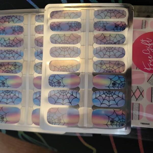 Pumpkin Patch Nail Wraps, Nail Polish Strips, Nail Stickers - Etsy