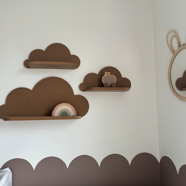 Bunny Shelf, Nursery Decor, Kids Room, Rabbit, Shelf for Baby, Wall ...