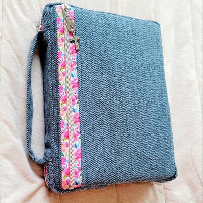 Zippered Bible Cover SEWING PATTERN, DIY - Etsy