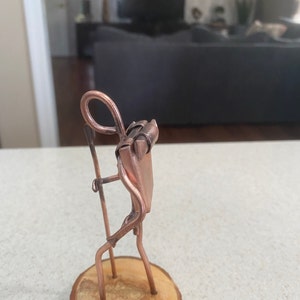 Copper Art Figurine Basketball player | Etsy