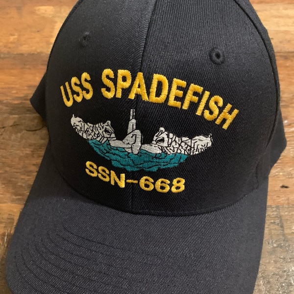 Navy Submarine Command Hat, Flexfit Ball Cap, Boat Hat, Enlisted ...