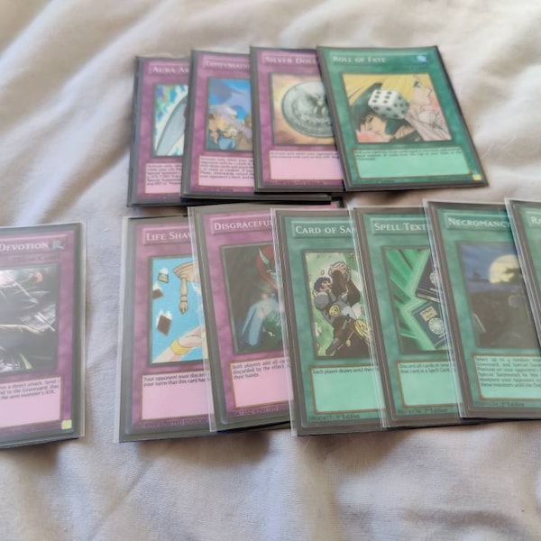 Orica Custom Trap Card! Choose Your Card! List 1! - Etsy